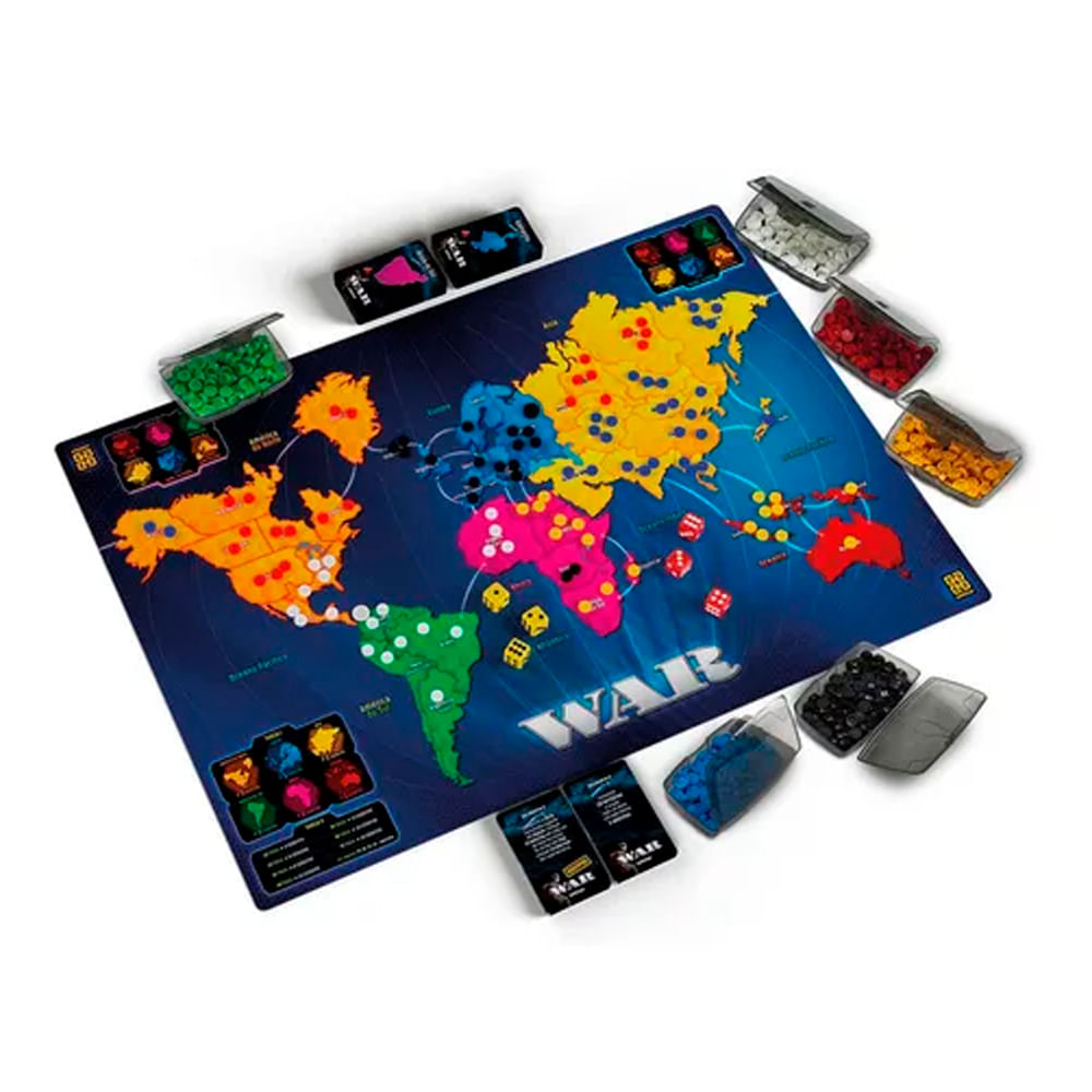 Jogo War 1 Tabuleiro Grow - Mservice